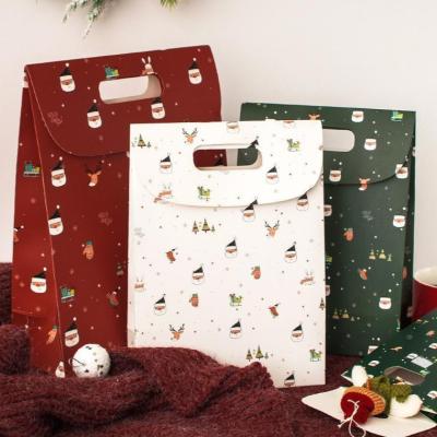 Cina Sacchetti regalo in carta con manici per caramelle e piccoli regali di Natale in vendita