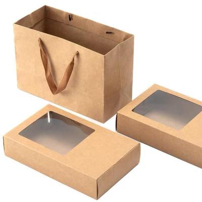 Cina Scatola di imballaggio in cassetto personalizzato con finestra chiara per sacchetti di tè frutta secca e noci in vendita