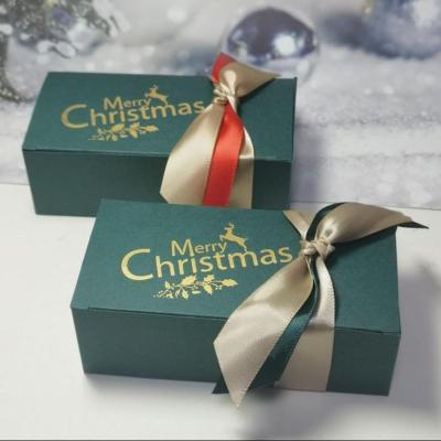 Caixa de embalagem de Natal personalizada para chocolates, biscoitos e pequenos presentes