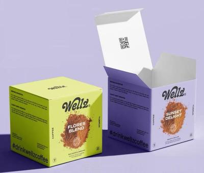 Cina Scatola per busta di caffè ecologica per vendita al dettaglio o confezioni regalo in vendita