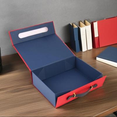 China Luxury Foldable Rigid Gift Box With Magnetic Closure For Premium Packaging for sale