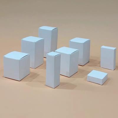 China White Cardboard Box Universal Packaging Box White Paper Box Neutral Paper Square Gift Box for sale