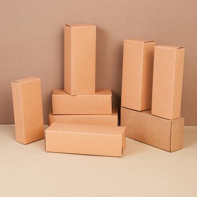 China Kraft Cardboard Box Kraft Paper Printing White Cardboard Box Water Cup Packaging Box for sale