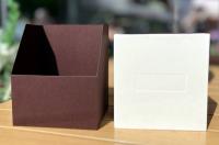 China Custom White Rigid Gift Box for Coffee Tea Snacks for sale