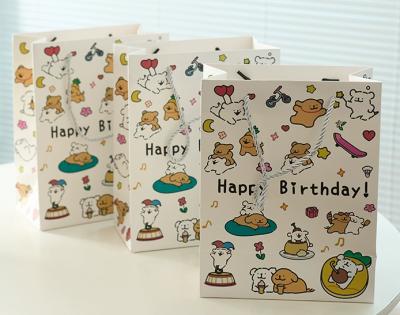 China Custom Logo Paper Gift Bags for Retail and Events for sale