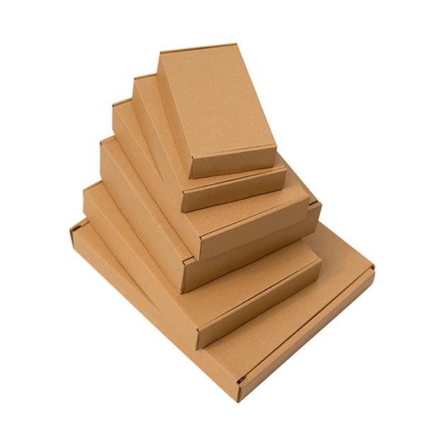 Quality Custom Size Kraft Paper Folding Packing Box for sale