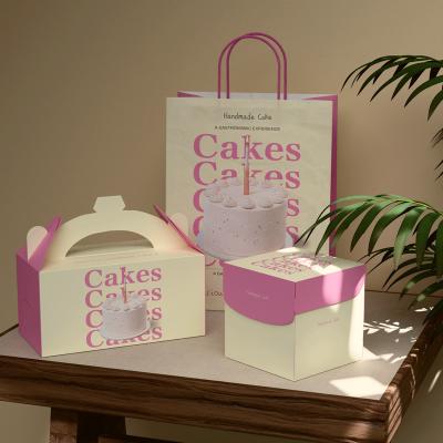 China Custom Printed Cake Roll Packaging Box - Eco-Friendly Kraft Paper for sale