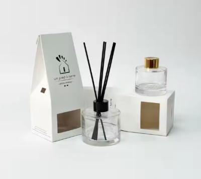 China Custom Rigid Paper Boxes for Scented Candle Reed Diffuser Sets for sale