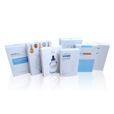 China Custom Cosmetic Mask Packaging Box with Logo Printing for sale