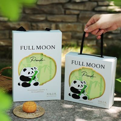 China Custom Panda Mooncake Gift Box Eco Friendly Packaging for sale