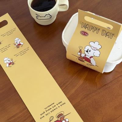 China Custom Chef Dog Cake Box Set for Bakery Branding for sale