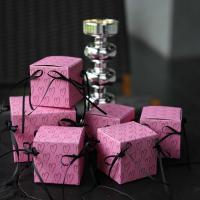 China Custom Heart Pattern Gift Box with Ribbon Wedding Valentine Packaging for sale