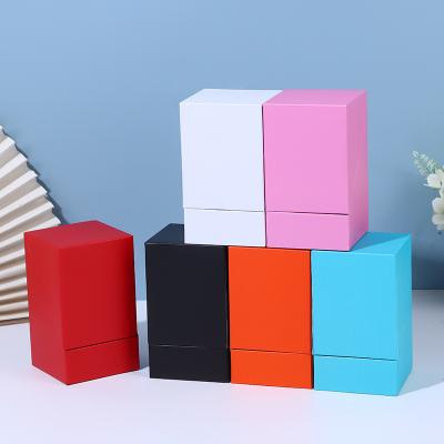 Китай Подарочная коробка для косметики с верхней и нижней крышкой, подарочная упаковка для ароматических свечей, упаковка для духов, косметики, белая картонная упаковочная коробка продается