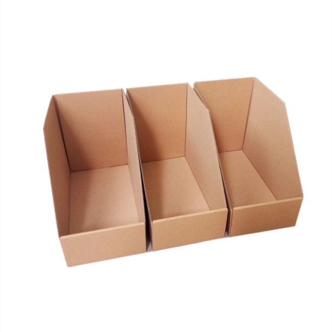 Custom shelf carton display box in supermarket setting