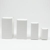 China Minimalist White Gift Box Set Premium Customizable Packaging Multi Size for sale