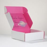 China Corrugated Packaging Printable Logo Ideal For Clothing Box Customized for sale