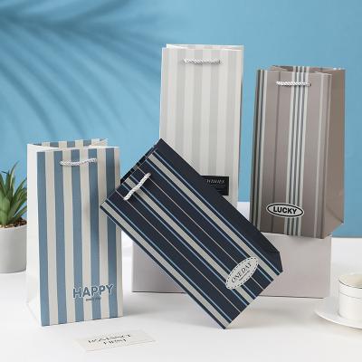 중국 인쇄 된 종이 토트 봉지 물병 음료 및 작은 선물을위한 사용자 정의 가능한 패키지 판매용