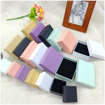 China Jewelry Packaging Box Custom Color Box Gift Box World Box Small Paper Box Bracelet Packaging Box for sale