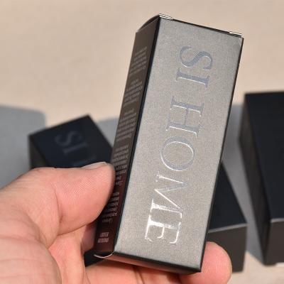 China UV Printed White Cardboard Box Hot Stamped Color Box for Cosmetics and Lipsticks for sale