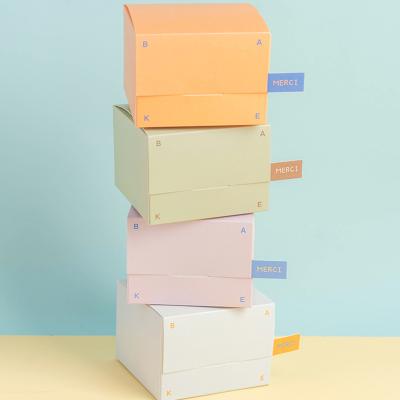 China Eco Friendly Candy Box Set Caramel Snowflake Brittle Organizer Packaging Recyclable Paper Boxes for sale