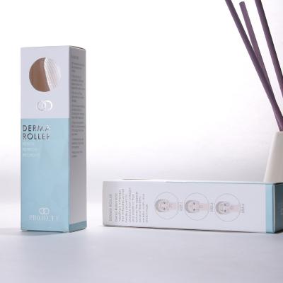 China Custom Printed Cardboard Boxes For Facial Cleansing Device Beauty Instrument Packaging Box Massager Box With PVC Window for sale