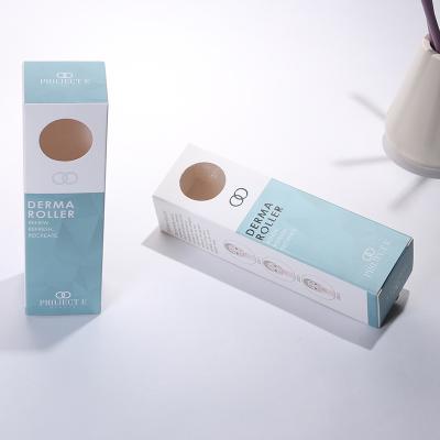 China Custom Printed Cardboard Boxes For Facial Cleansing Device Beauty Instrument Packaging Box Massager Box With PVC Window for sale