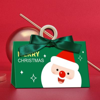 Chine Boîte de papier personnalisée à thème cadeau de bonbons & boîte à pommes pour la veille de Noël boîte cadeau d'emballage à vendre