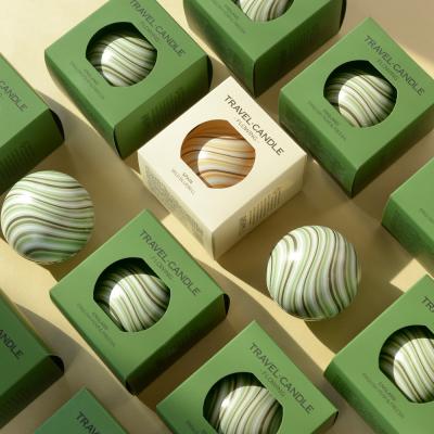 Cina Scatola per candele personalizzata per aromaterapia disponibile in carta artistica e carta kraft con opzioni di stampa a caldo in vendita