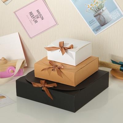 China Custom Paper Box Kraft Paper Boxes: Minimalist High End Thickened Packaging For Premium Gifts for sale