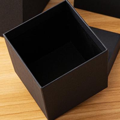 China Black Square Lid Large Packaging Box Manufacturers Spot Wholesale Jewelry Gift Box for sale