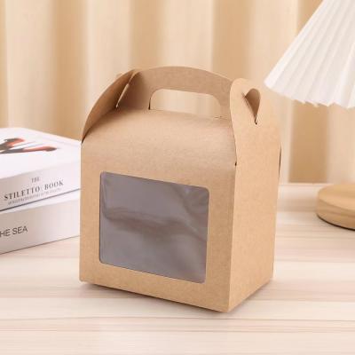 China Window Hand-Held Horn Box Party Festival Candy Biscuit Small Gift Bag Souvenir Packaging for sale