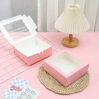 China Windowed Gift Boxes For Weddings Parties And Gifting Pastries Available In Art Paper And Kraft Paper Options for sale