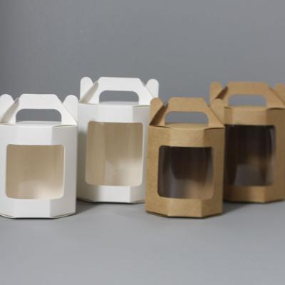 China New Style Window Simple Doll Packaging Box Various Holiday Party Wedding Souvenir Gift Box for sale