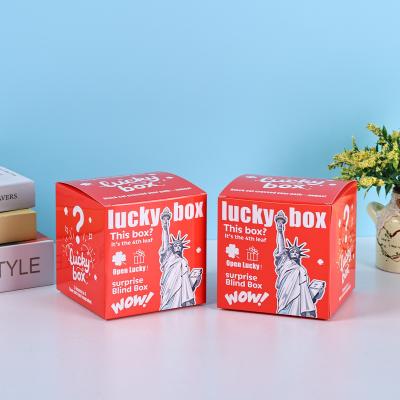 China Printing Factory Custom Packaging Set Surprise Blind Box Collection Custom Logo Printing Packaging Solution for sale