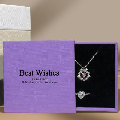 China Multi-Color Drawer Packaging Jewelry Box Bracelet Jewelry Custom Packaging Box Necklace Jewelry Packaging Box for sale