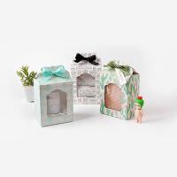 China Foldable Windowed Transparent PVC Gift Box Customizable Colorful Gift Packaging Box for sale