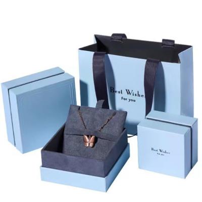 China Factory Wholesale Jewelry Boxes Ring And Necklace Box Packaging Versatile And Multi-Purpose Boxes for sale