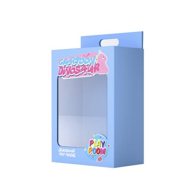 China Custom PVC Window Paper Box – Creative Packaging For Toys Refrigerator Magnets, Badges & Hooks for sale