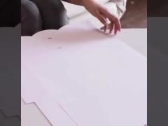 Caixa de embalagem de lenço criativo Possível de dobrar camisa pijama roupa interior caixa de presente requintada presente
