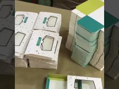 Crema per il viso e per la cura personale Scatole di diapositive Scatole cosmetiche di creme scatole di barattole di carta Kraft Scatole regalo per cuscini