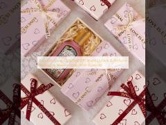 Exquisite Small Clamshell Gift Boxes Lipstick & Perfume Packaging Jewelry Boxes With Bowknot