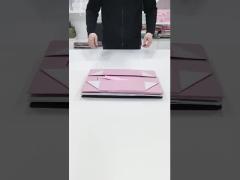 Foldable Flip Top Garment Boxes Custom Creative Gift Boxes For Suits Clothes Packaging