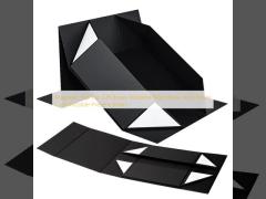 Magnetic Flip Top Gift Boxes Foldable Rigid Book Style Boxes Customizable Present Boxes