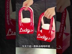 コーヒーカップキャリア カスタムプリント テイクアウトドリンクホルダー 大量使い捨て ホットコールド飲料トレイ