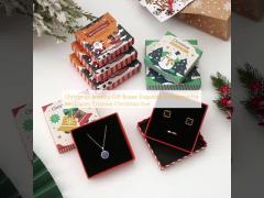 クリスマス ジュエリー ギフト ボックス ネックレス 精巧なパッケージング クリエイティブ クリスマス イブ