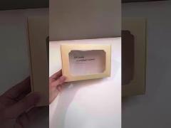 Windowed Paper Box  Customizable Printed Packaging For Underwear Gifts More