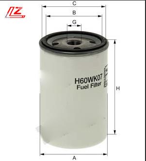 China OE NO. 989764 Brandstoffilter Olie-waterseparator FS20121 Voor voormengmachines Te koop