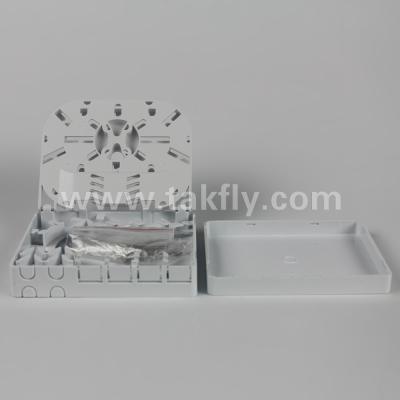 China 4 port Plastics ABS fiber terminal box SC LC fiber termination box for sale