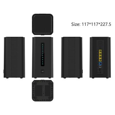 中国 イーサネットCpe Rj45を用いるデュアル バンド3600Mbps 5G Wifi 6のルーター5gのルーター 販売のため