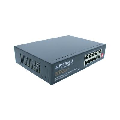 Cina Commutatore non gestito industriale 8 100M Ports di IEEE 802,3 POE 2 100M Uplink Ports in vendita